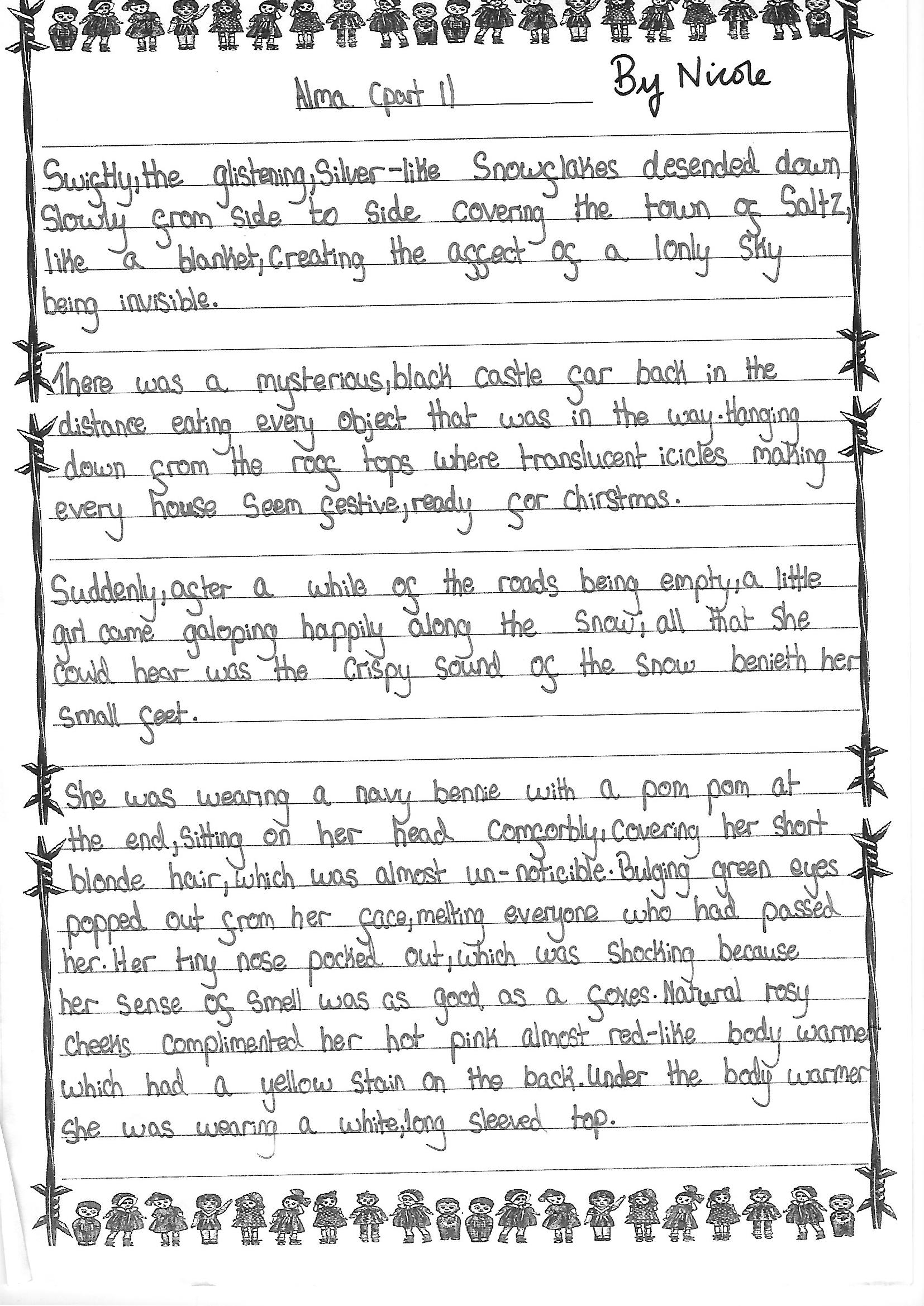 Year 6 Scary Stories King Athelstan Primary School Inspiring Excellence
