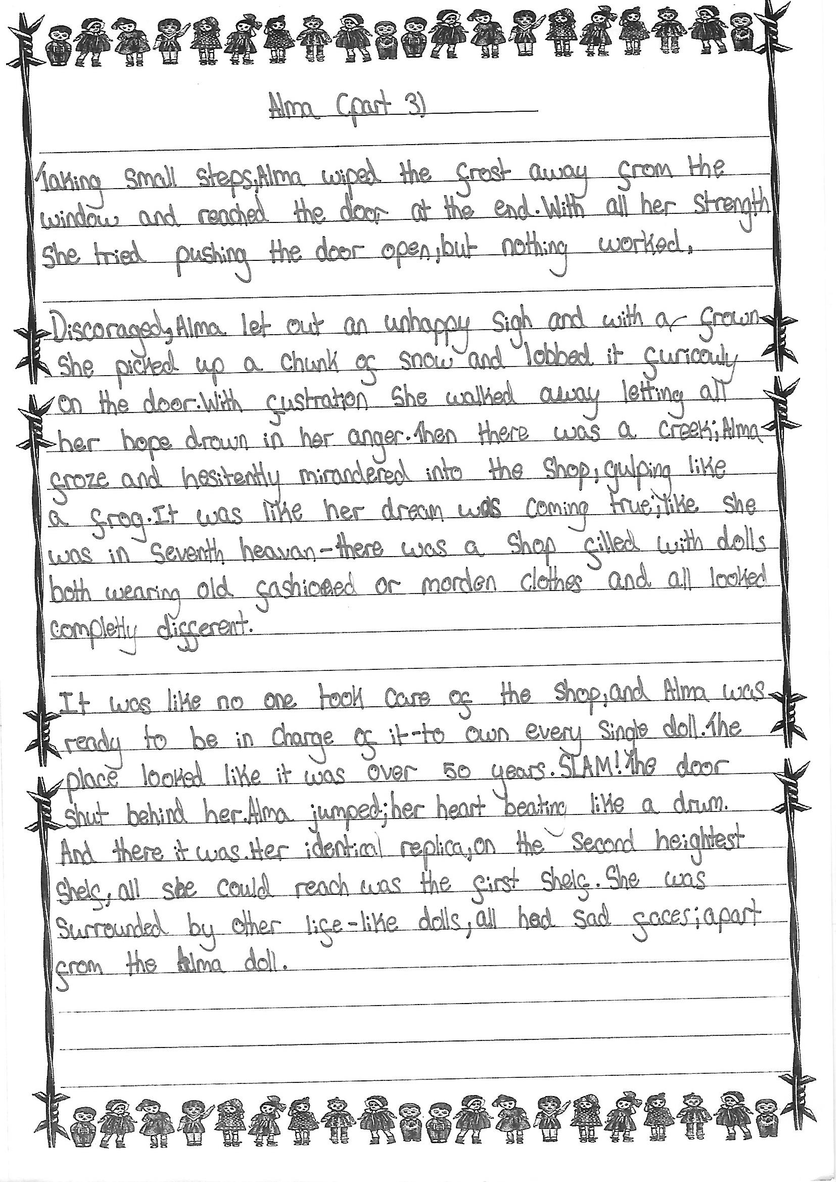 Year 6 Scary Stories King Athelstan Primary School Inspiring Excellence